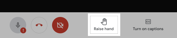 Automatically lower your hand when you start talking in Google Meet ...
